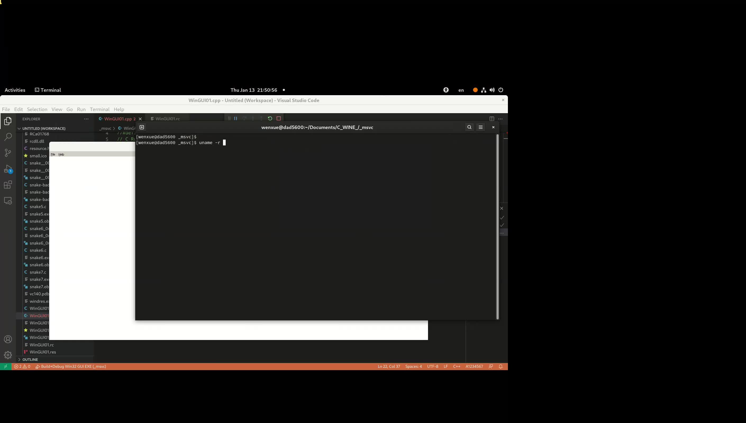 VS CODE笔记：化简为繁为这般 RC.EXE 在 LINUX 下编译 PROGRAMMING WINDOWS 一书中的 Win32 “Hello World” 资源文件 .res - 知乎