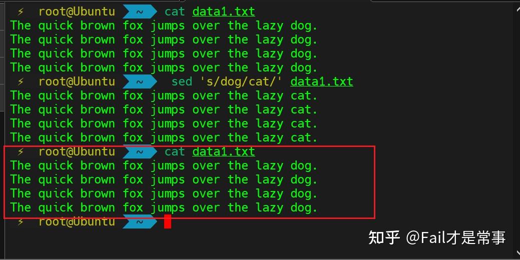 18_Shell初识sed和gawk_Linux基础Shell篇 - 知乎