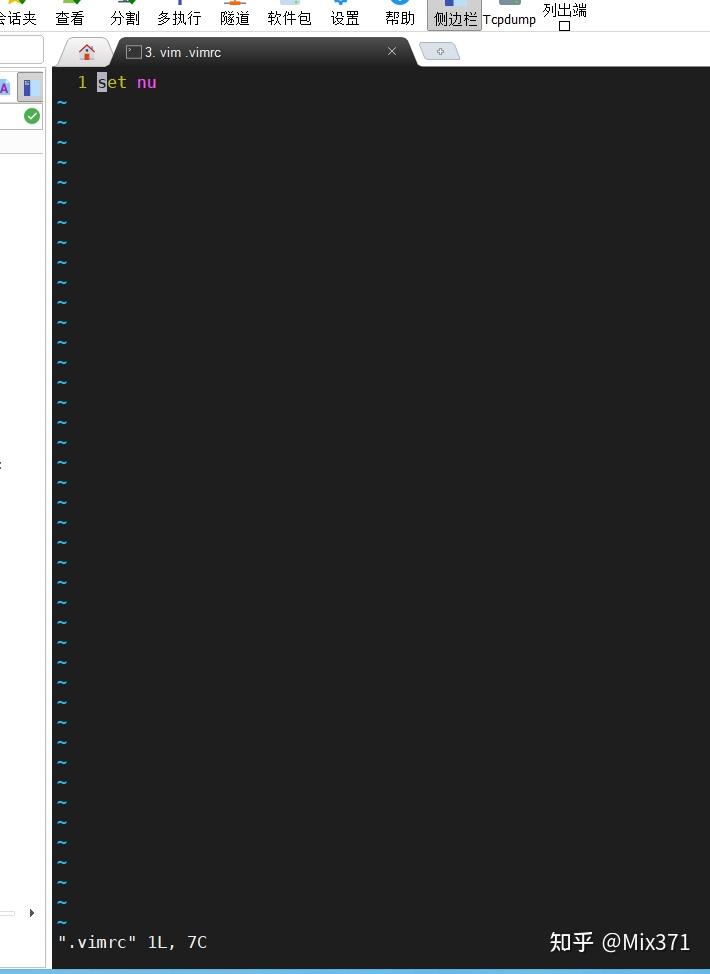 centos 下vim的时候显示行数 - 知乎