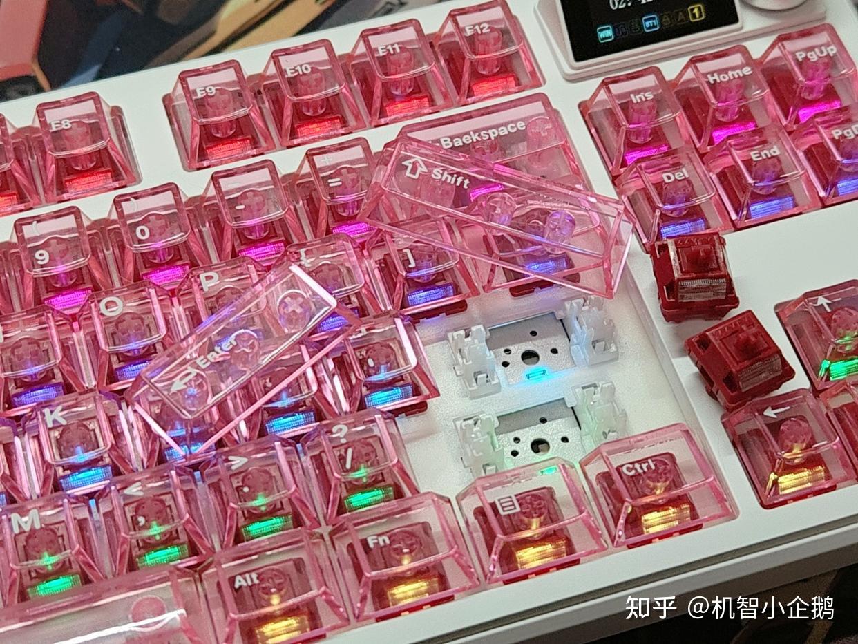 黑爵 MK87 三模机械键盘：把自定义玩明白的全能选手！ - 知乎
