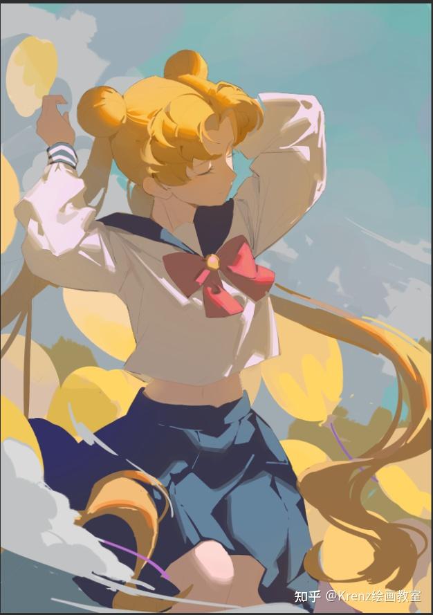 Krenz绘画教室【优秀作业心得】光影与色彩-0123 - 知乎