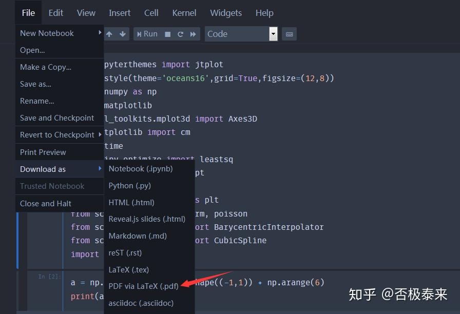Jupyter Notebook中ipynb转pdf指南——支持中文 - 知乎