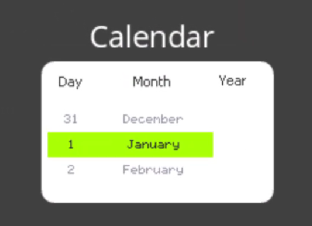SEGGER emWin AppWizard中的Wheel对象 - 知乎