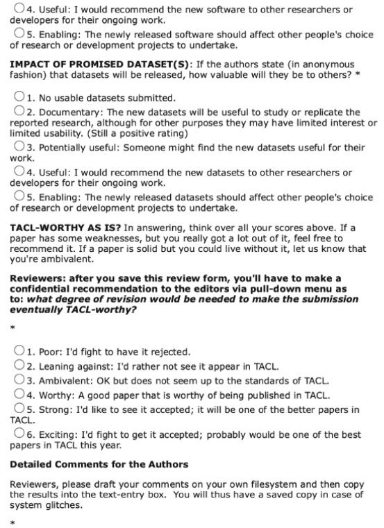NLP顶刊：Transactions of ACL (TACL) 期刊介绍/投稿/审稿 - 知乎