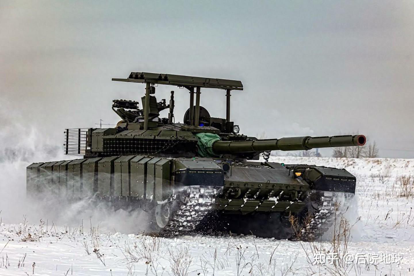 俄乌战争武器篇：T-80顶级版本 T-80BVM坦克 - 知乎