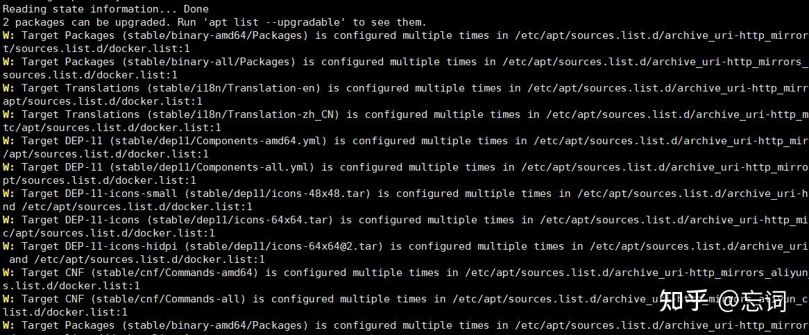ubuntu 更新包出现很多警告的解决方法 - 知乎