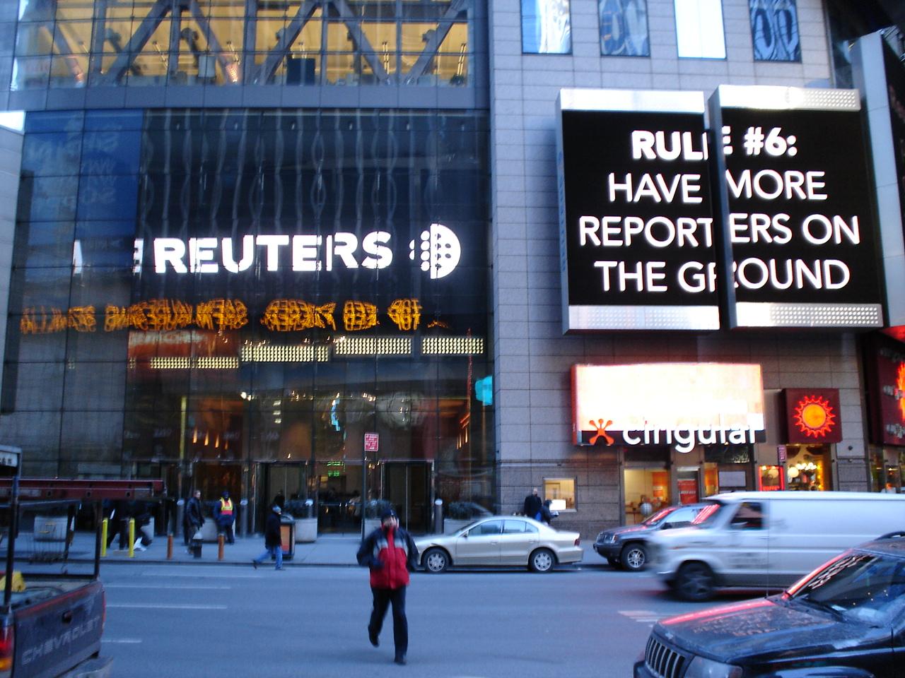 路透社 / Reuters - 辽观搬运的中英文维基百科词条 - 知乎