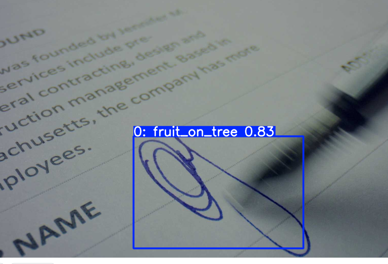 利用 YOLO V12进行签名检测 - 知乎