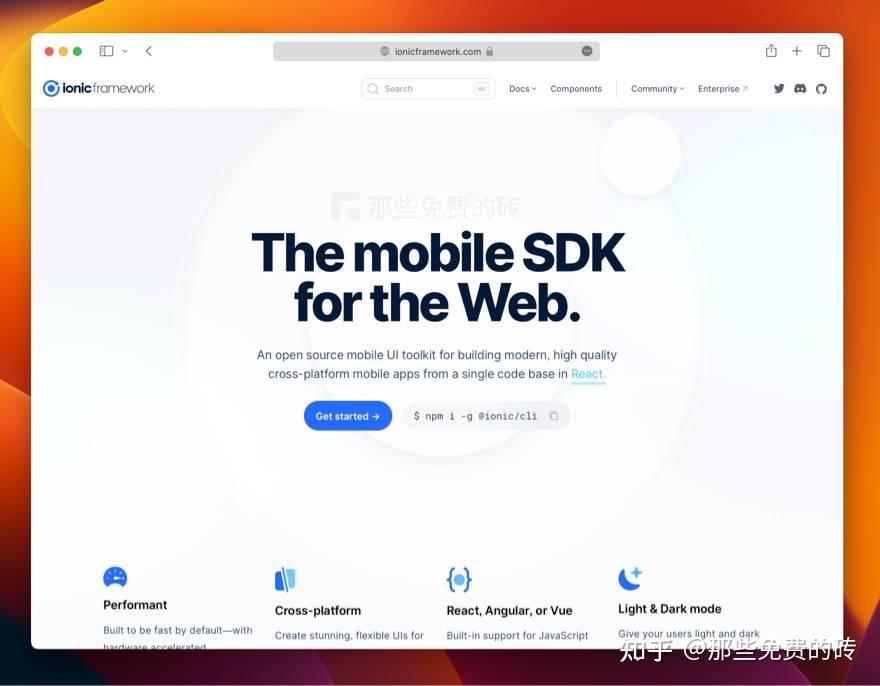 Ionic 7 版本发布 - 免费开源、超受欢迎的移动应用开发 UI 工具包，主题优雅且完美支持 Vue.js - 知乎