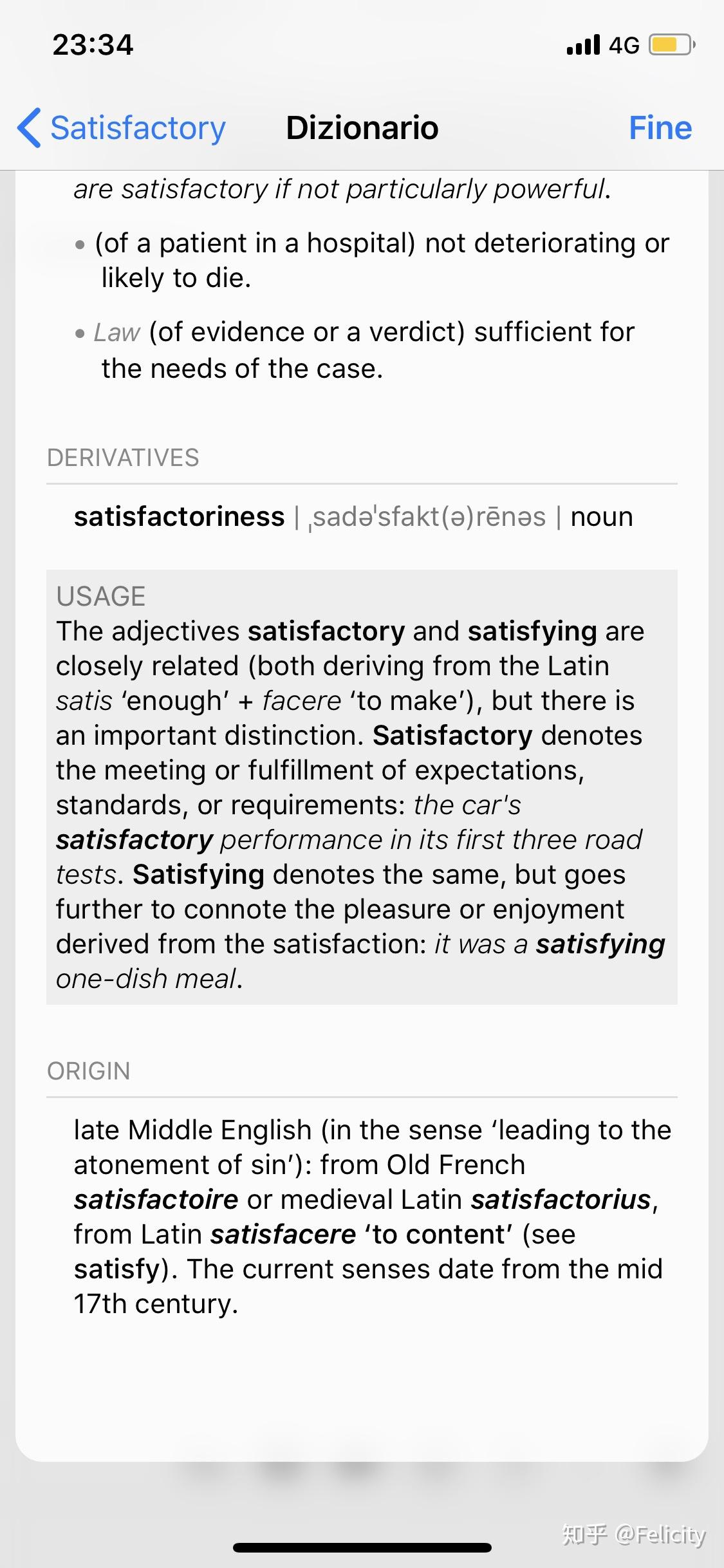 英语中satisfactory和satisfying的区别在哪里？ - 知乎