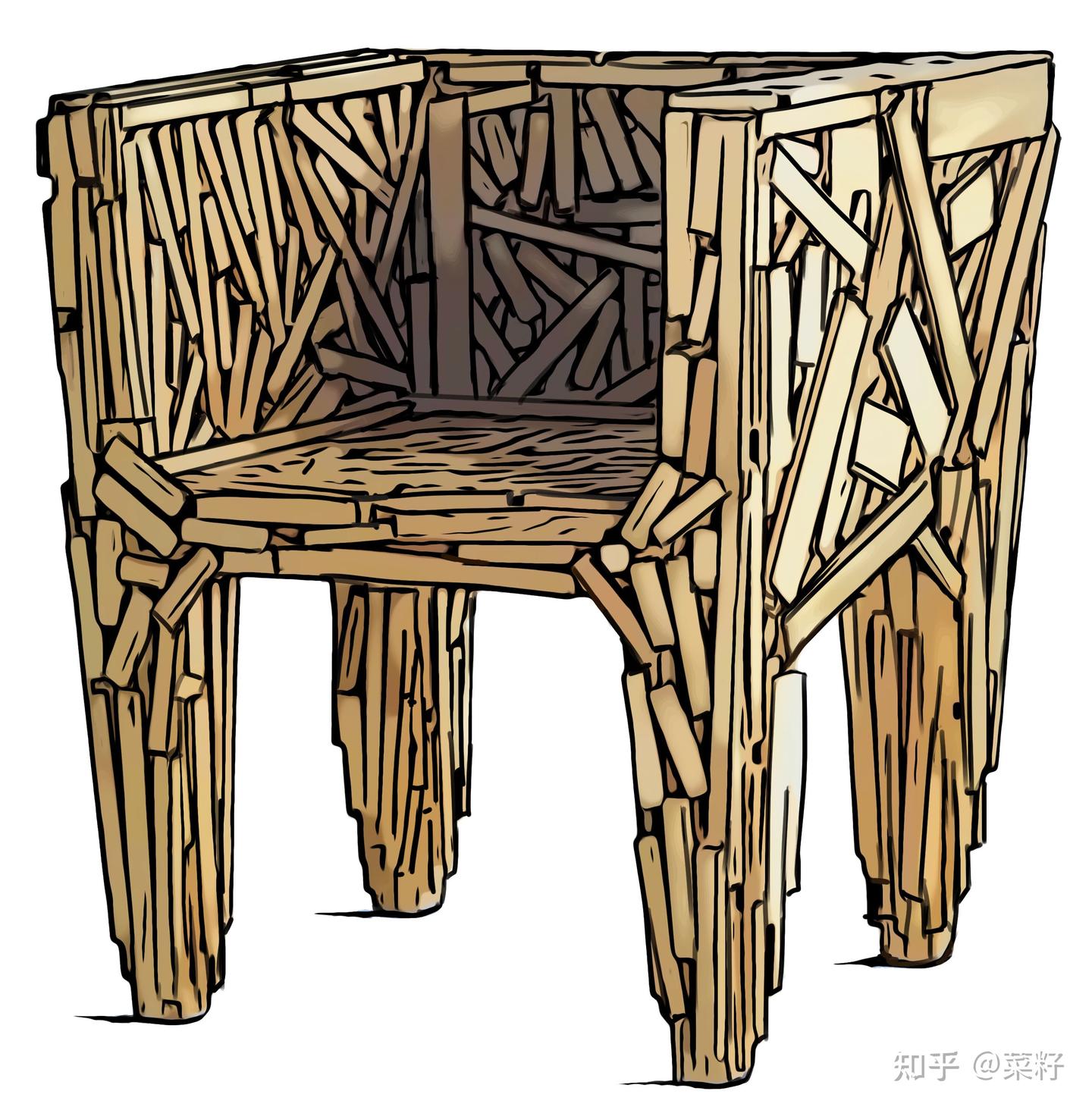 Favela Chair-一把由废料制成的椅子 - 知乎