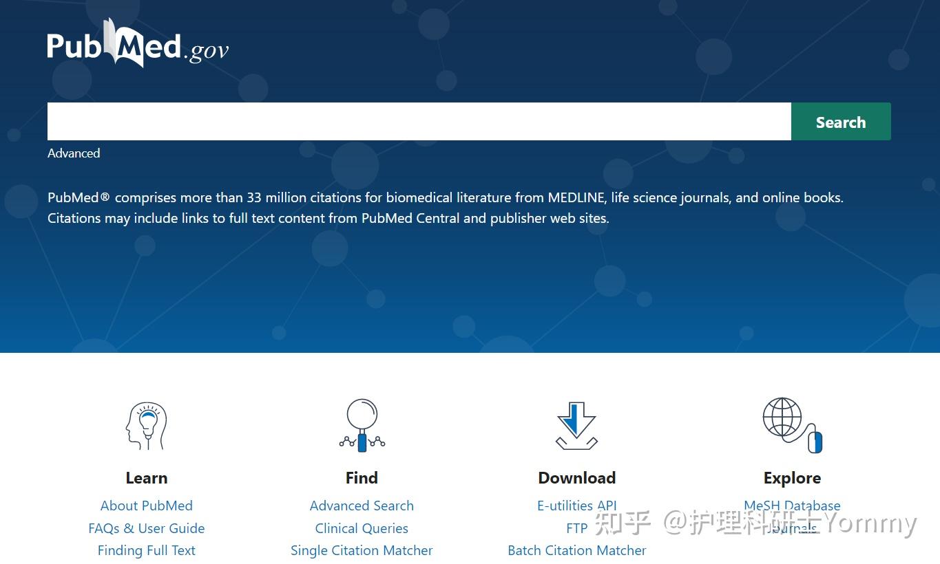 科研基础·从头开始认识PubMed - 知乎