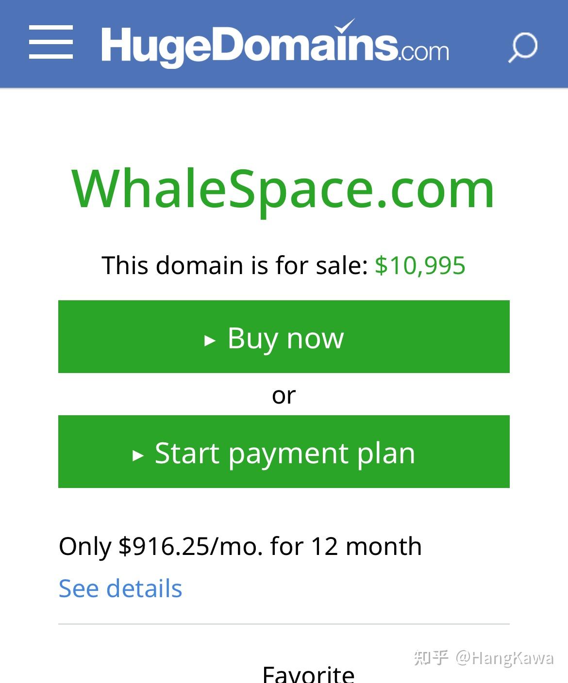 whalespace.com和whale.space哪个域名更好？ - 知乎
