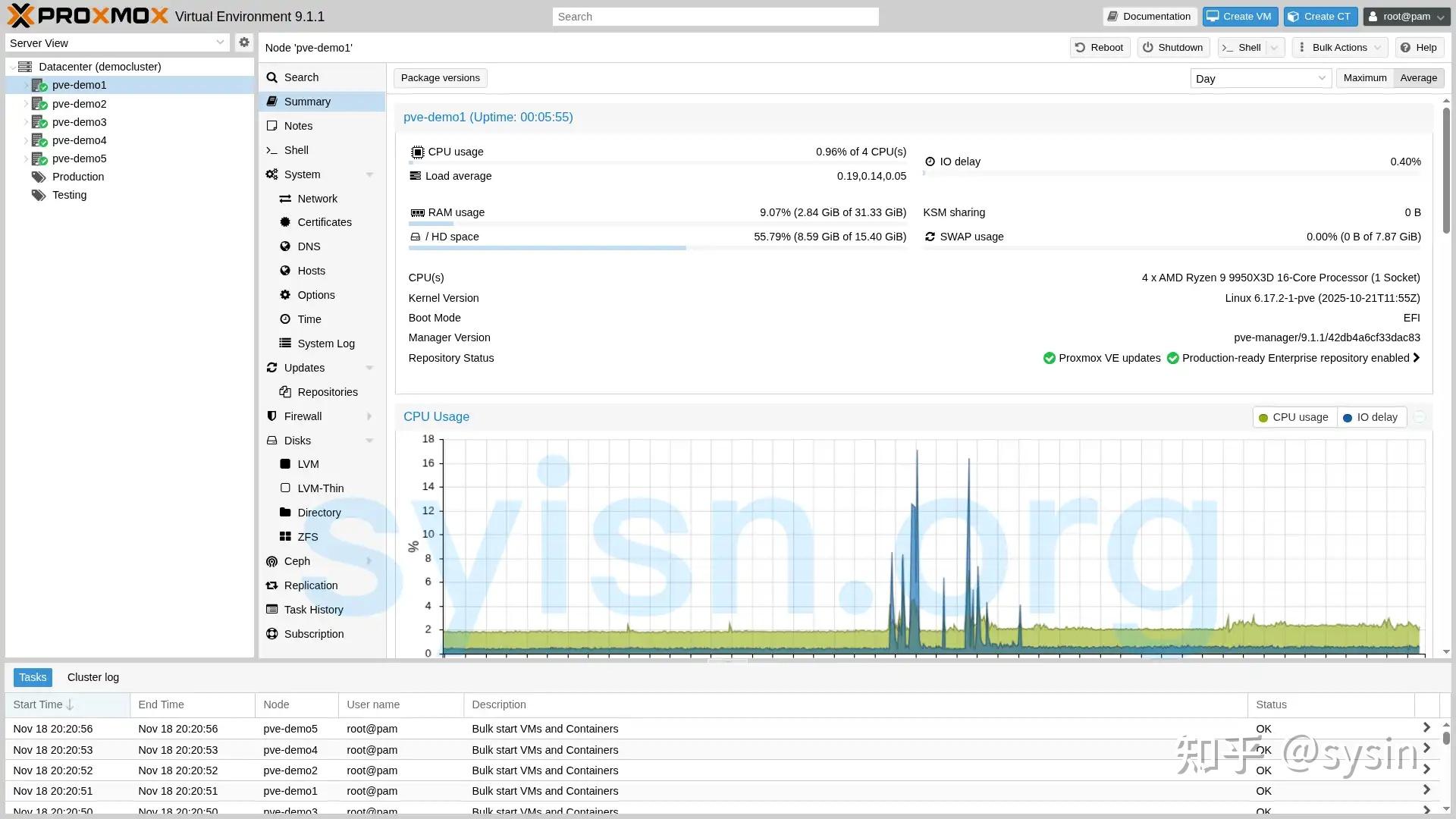 Proxmox VE 9.1 发布 - 开源虚拟化管理平台 - 知乎