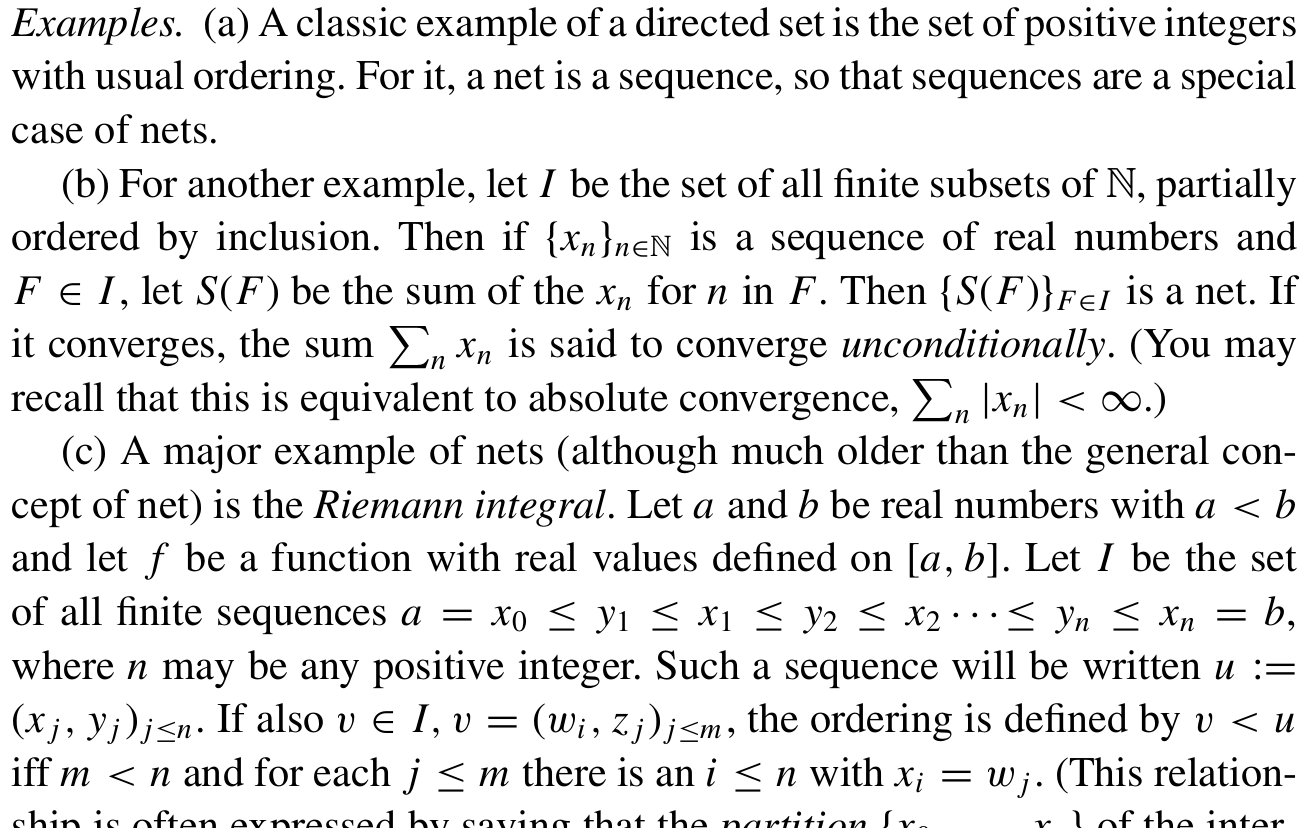 有没有什么直观的方法想象一个定向集（directed set）? - 知乎