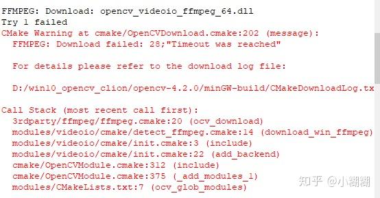 Win10+Clion+OpenCV+编译源码 - 知乎