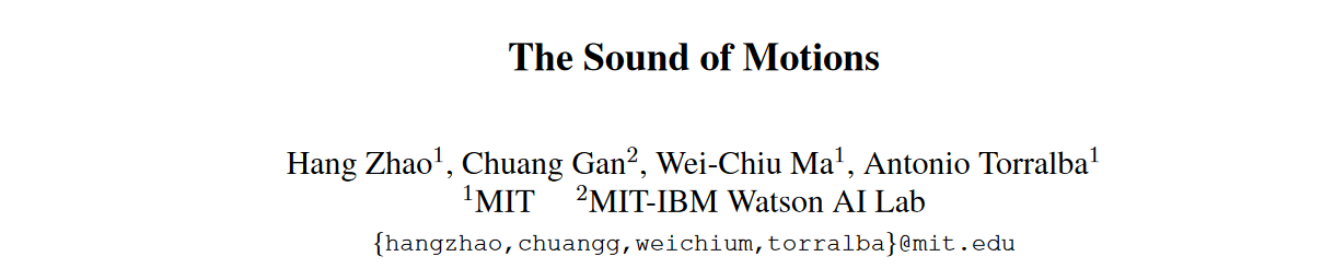 探索计算机视觉与音频的交叉：基于视觉的音乐相关研究Review（声源分离 & Beyond） - 知乎