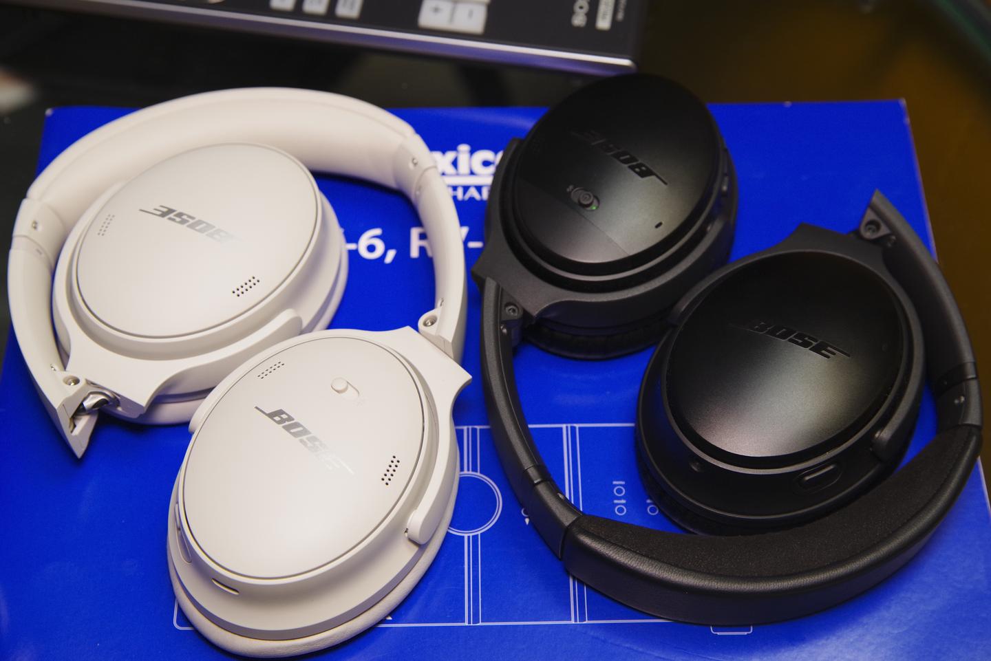 BOSE QC45降噪蓝牙头戴式耳机快速上手测评（对比BOSE QC35II、苹果AirPods Max）
