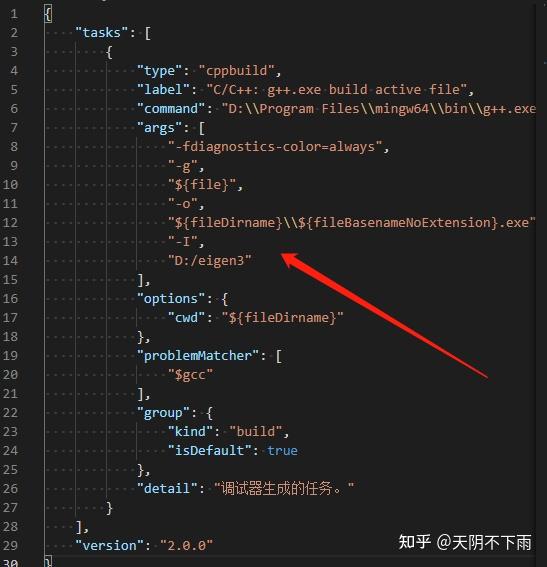 Windows Eigen库下载安装并配置到VSCode - 知乎