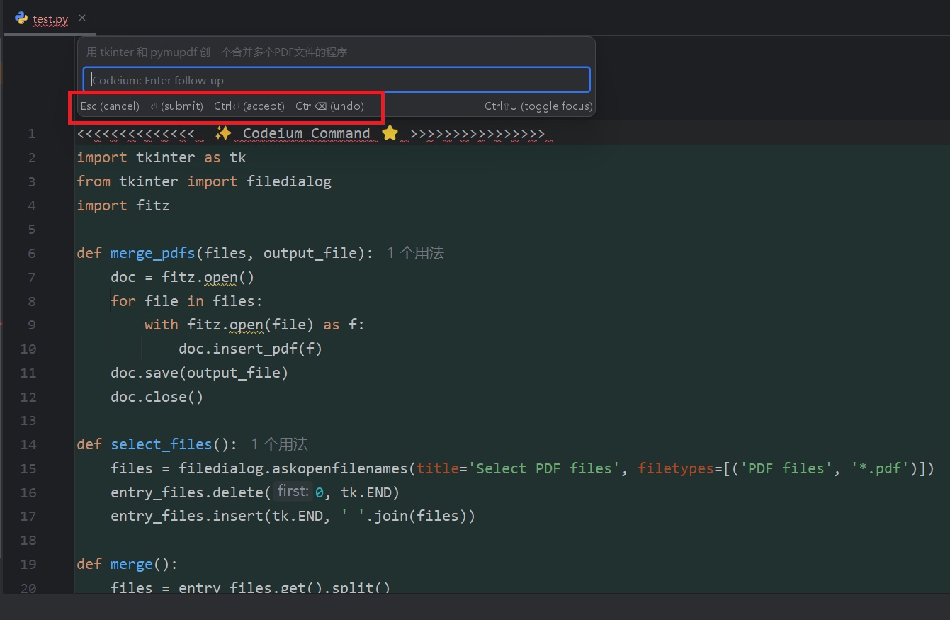 Python AI 辅助编程：PyCharm + Codeium - 知乎