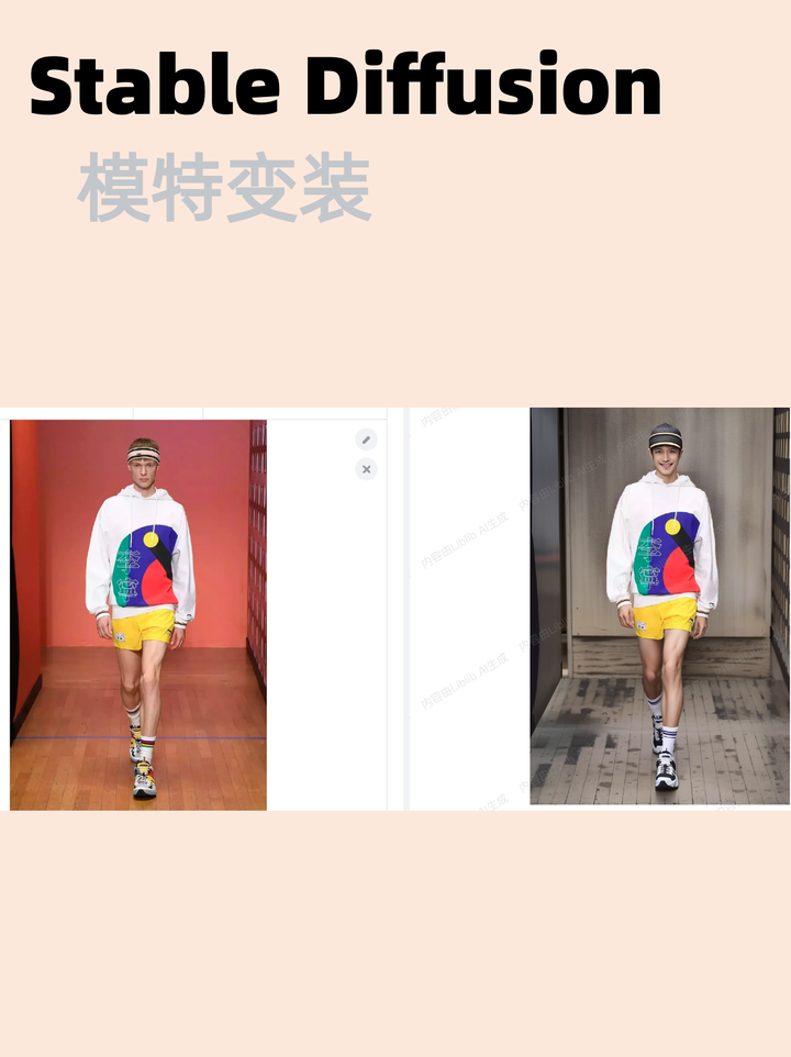 【AI绘画】零基础入门Stable Diffusion案例-模特换装 - 知乎
