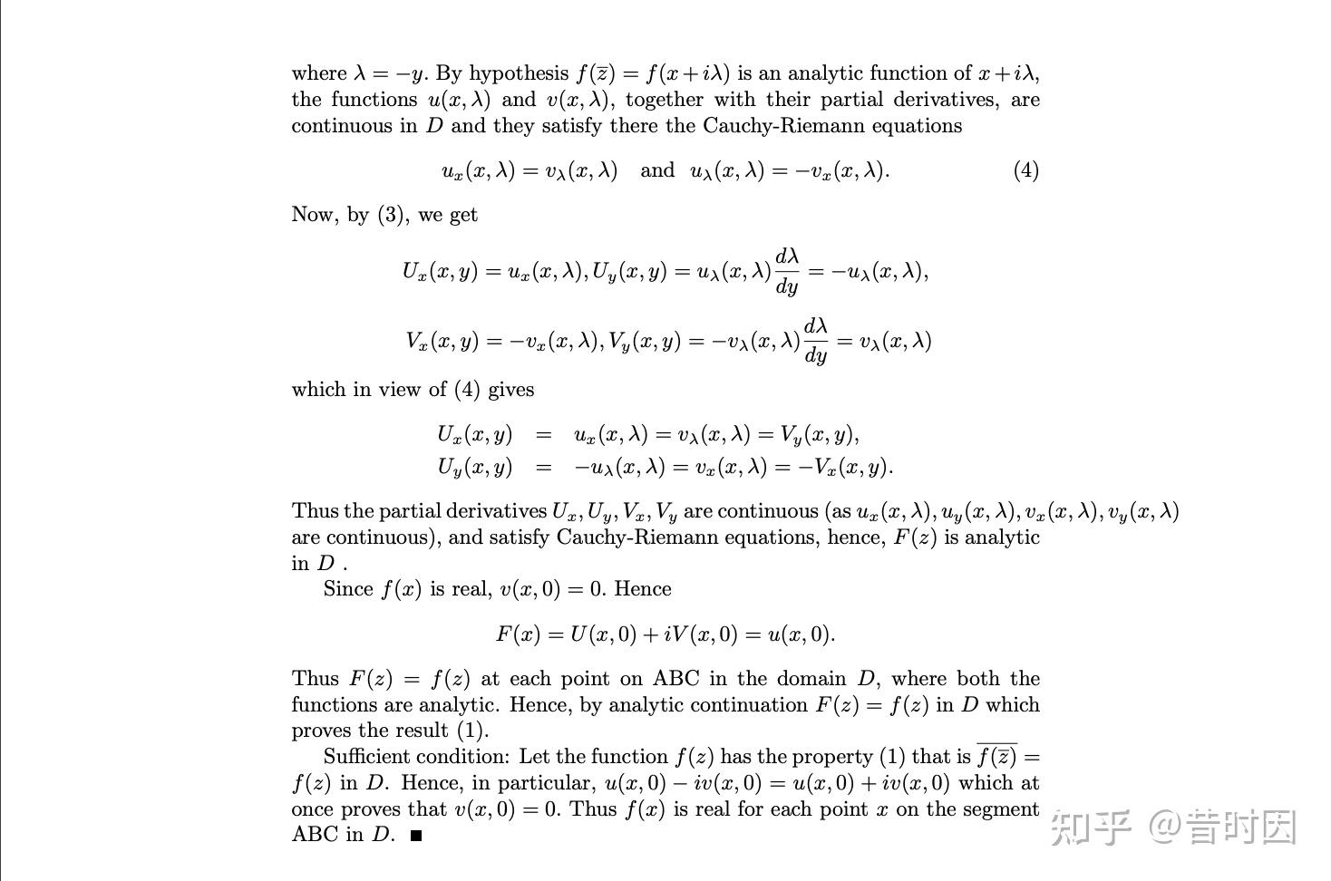 Schwartz反射原理 - 知乎