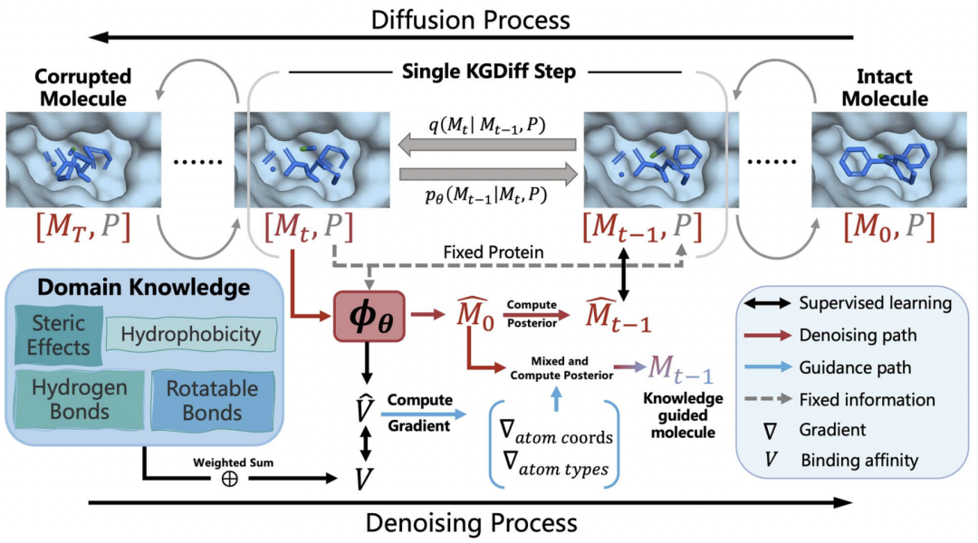 Brief Bioinform｜KGDiff：知识引导的扩散模型实现可解释的靶点感知分子生成 - 知乎