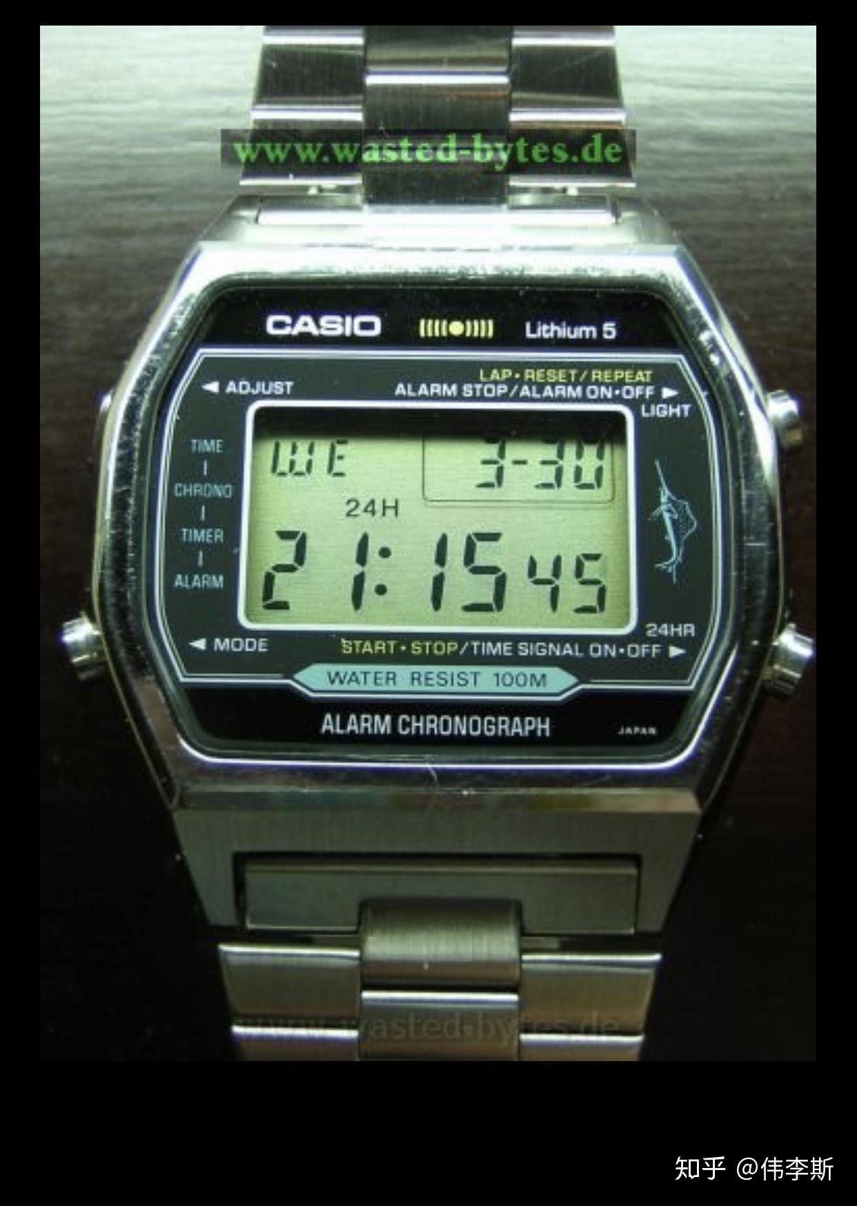经典casio手表收藏介绍 - 知乎
