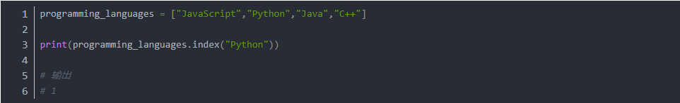 Python 列表查找，如何在列表中查找项目或者元素索引【翻译】 - 知乎
