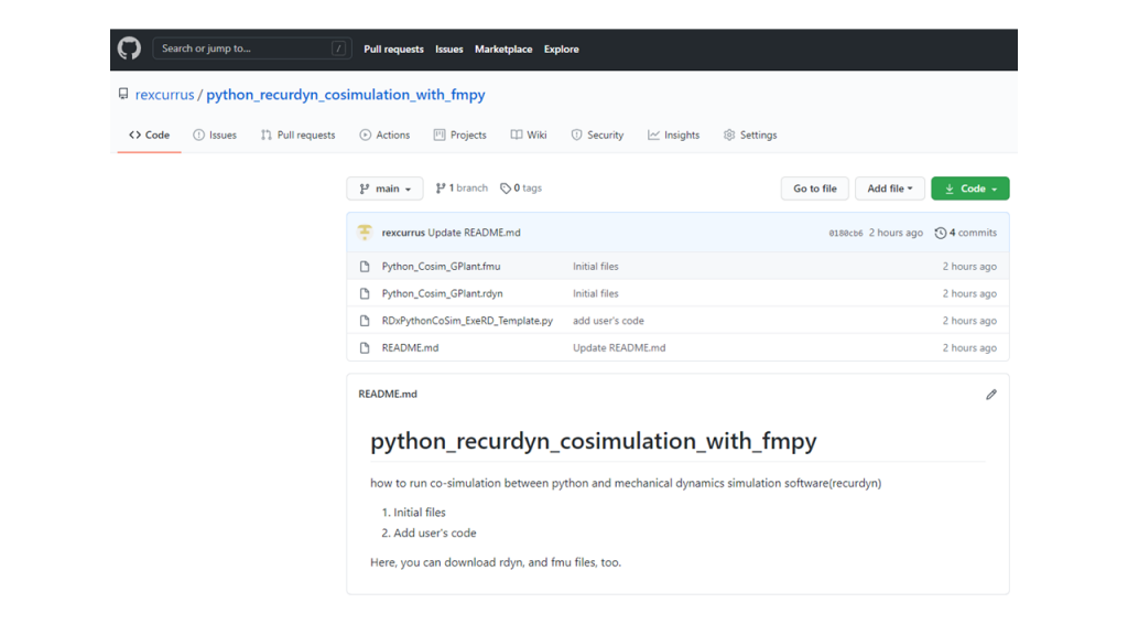 Python和RecurDyn联合仿真（使用FMI） - 知乎