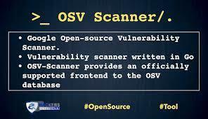 开源漏洞识别工具OSV-Scanner - 知乎