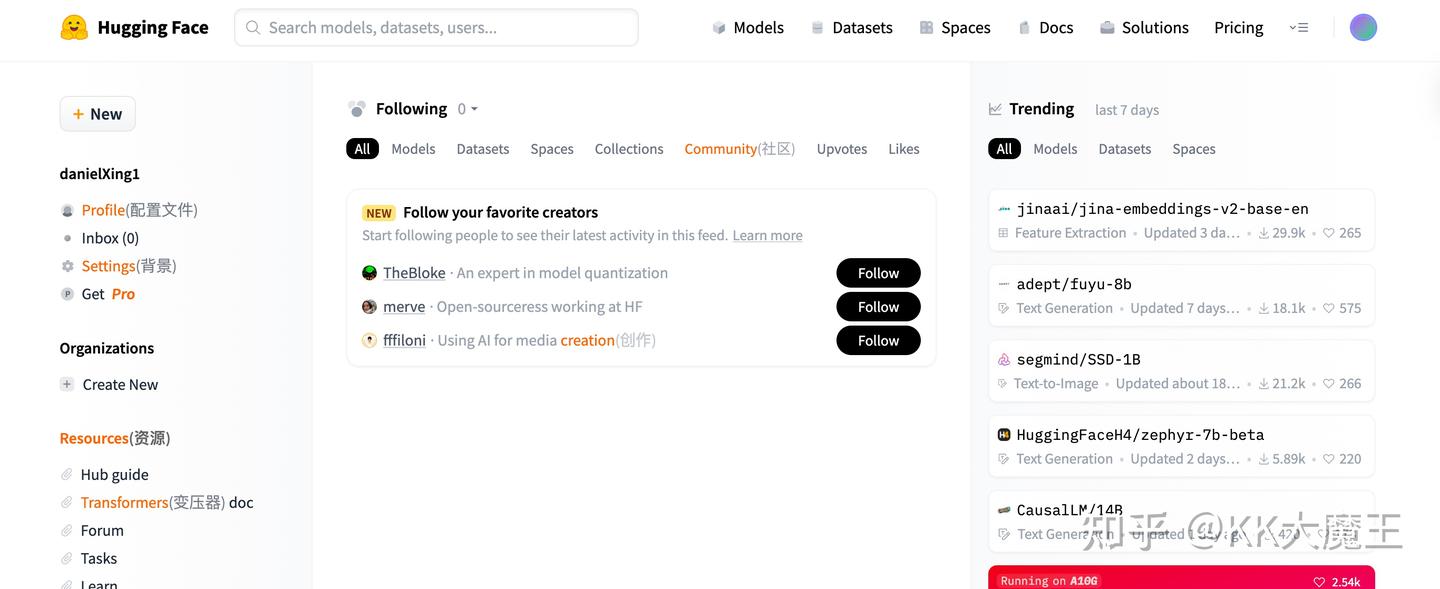 HuggingFace - LLM初体验 - 知乎