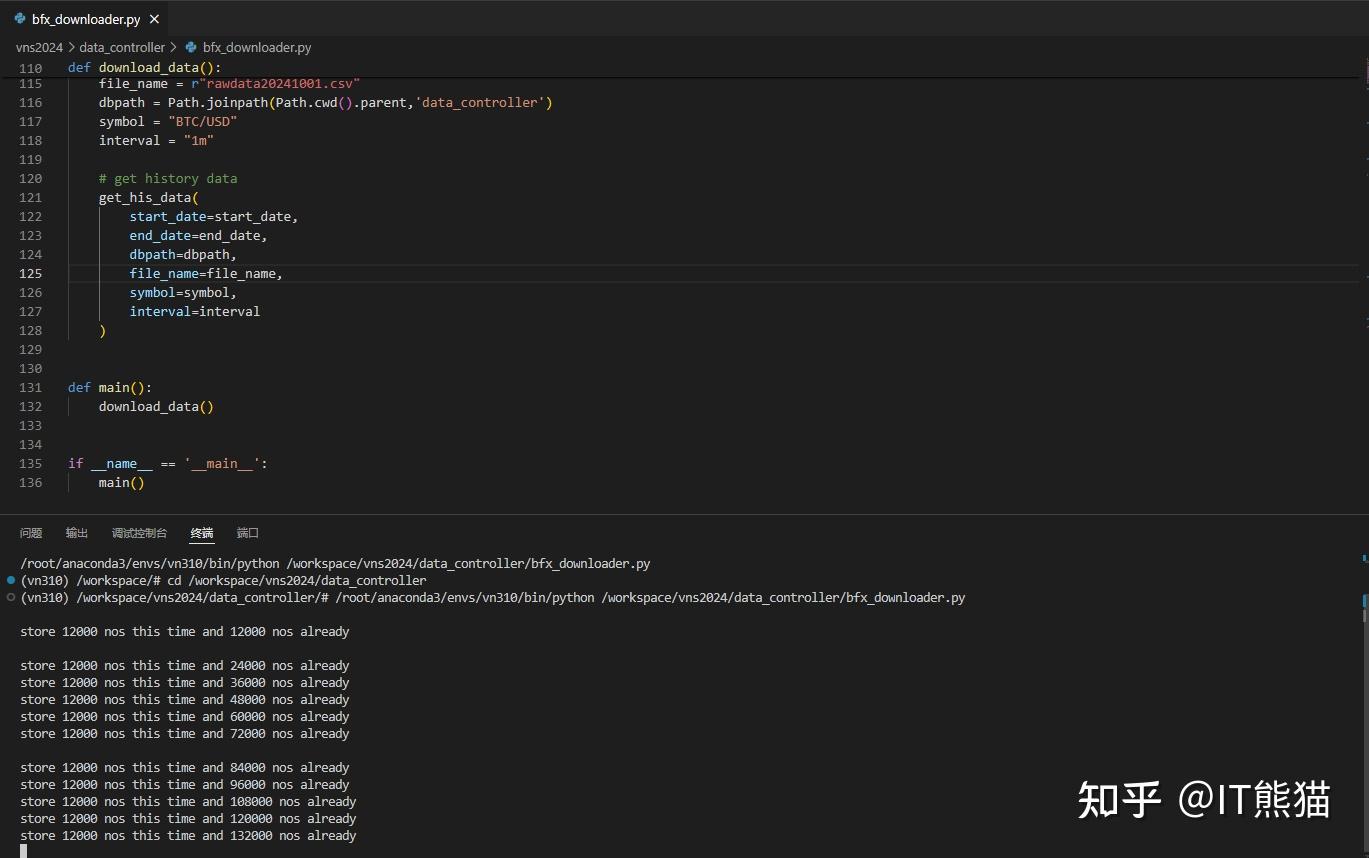 VNPY3.0解析——数据下载（bitfinex） - 知乎