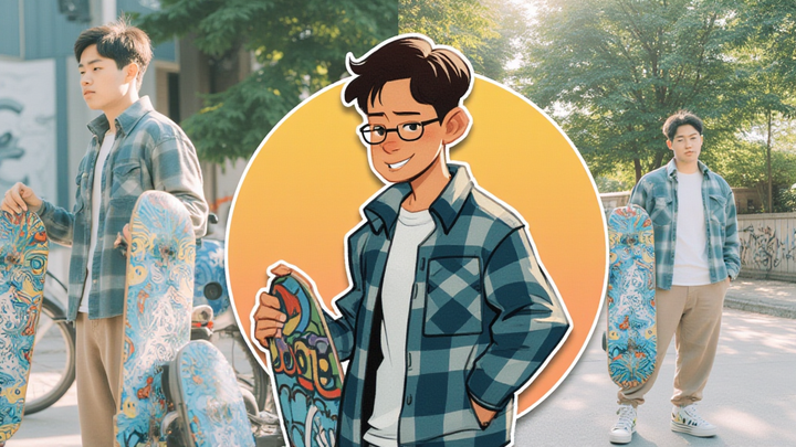 vlog吸睛玩法！用AI制作专属你的卡通形象贴纸，解锁流量密码！ - 知乎