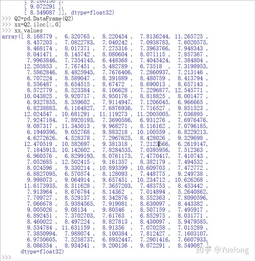 python数组出现AttributeError: 'numpy.ndarray' 类错误 - 知乎