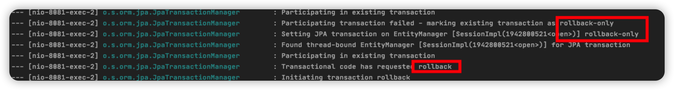 rollback-only异常令我对事务有了新的认识 - 知乎