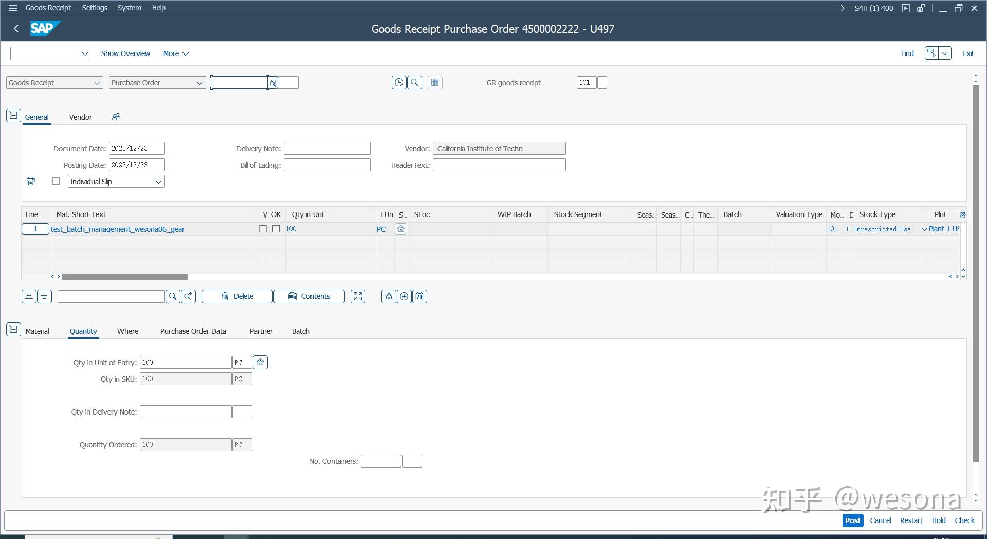 SAP error Message no.MEPO822 and SAP error message no.M7036 - 知乎