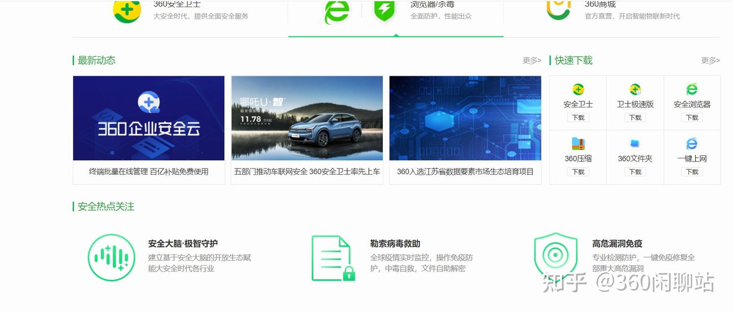 360官网网页焕新，体验升级 - 知乎