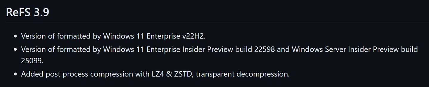 2023年，ReFS能否作为主力文件系统使用 - 知乎