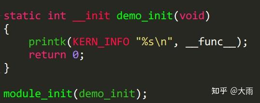 module_init（linux kernel 宏函数之“模块的起点”） - 知乎
