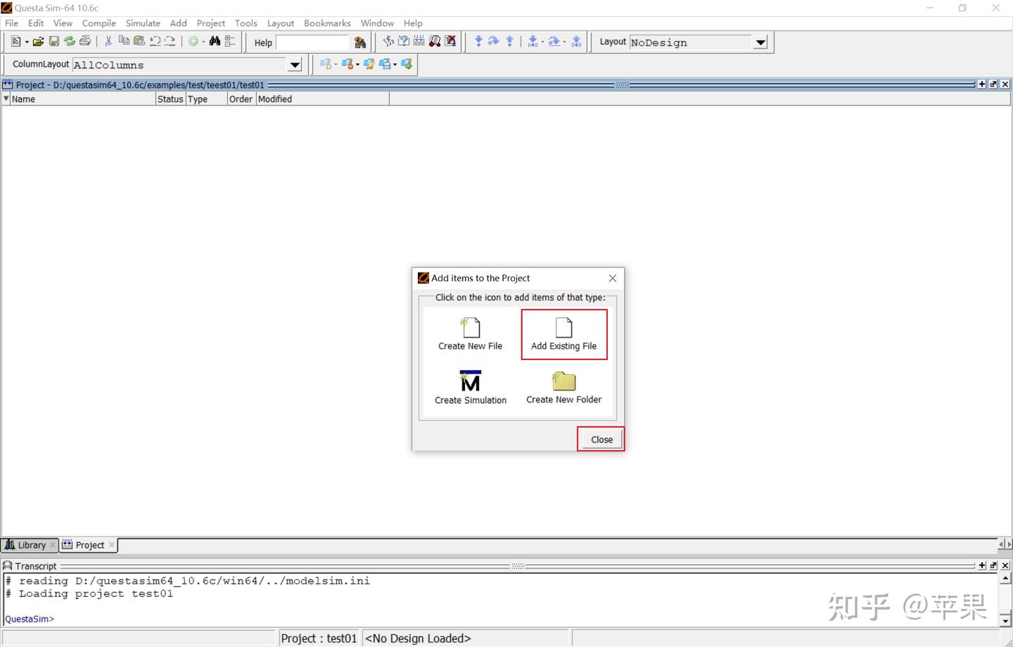 Questasim使用入门指导 - 知乎