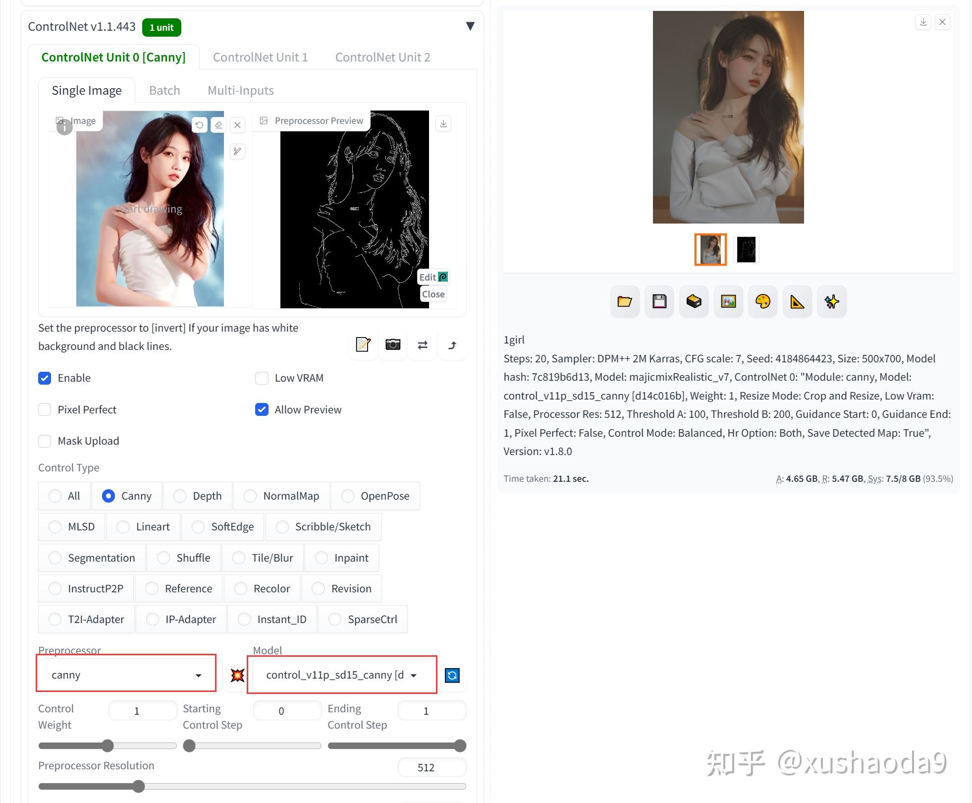 九、Stable Diffusion - ControlNet 控制模型安装与使用 - 知乎