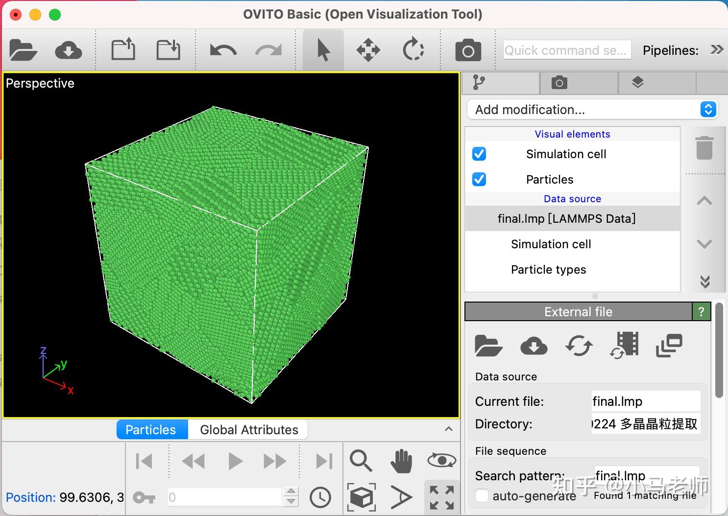 lammps教程：Ovito选择特定晶粒的方法 - 知乎