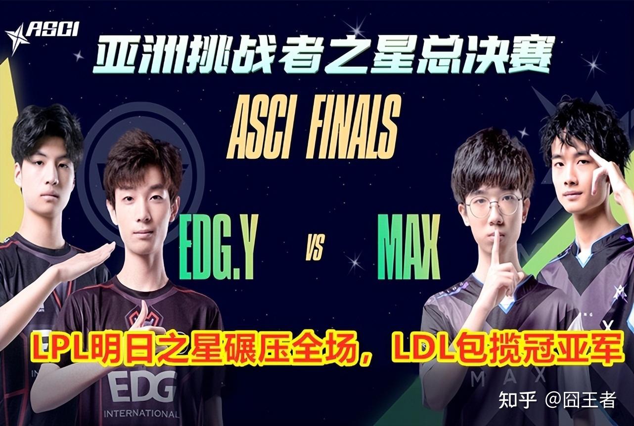 LPL未来之星包揽ASCI冠亚军！网友提问：LDL和LPL有啥差别？ - 知乎
