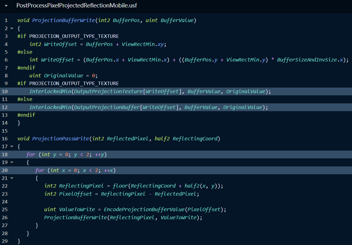 UE4 Pixel Projected Reflection解析 - 知乎