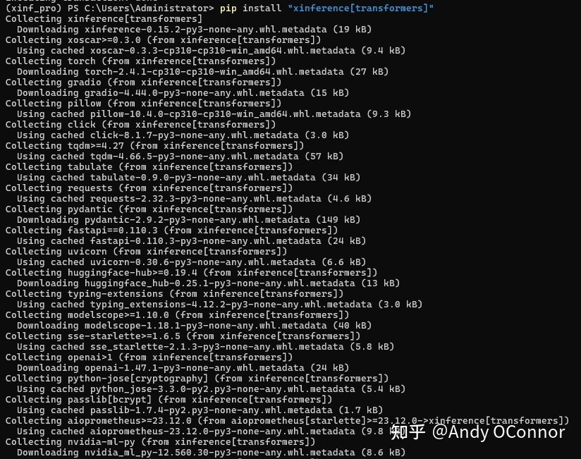 Windows本地部署知识库-Xorbits模型平台搭建(Xinference) - 知乎