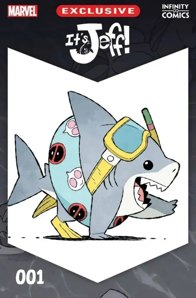 这是鲨鱼？！漫威的鲨鲨Jeff的个“鱼”作品，也太萌了吧！ - 知乎