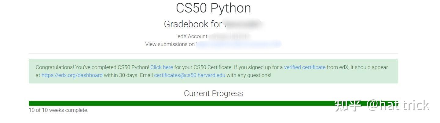 CS50P 完结撒花 - 知乎