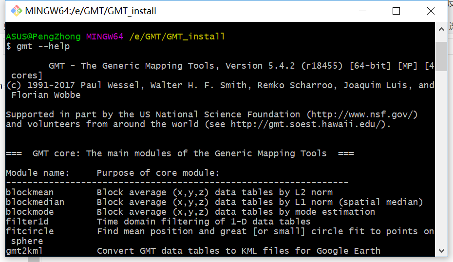 0-0 Windows下安装GMT - 知乎