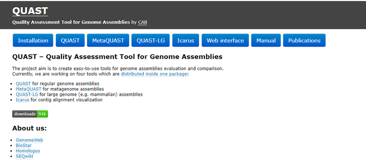 QUAST：基因组比较与信息统计 - 知乎